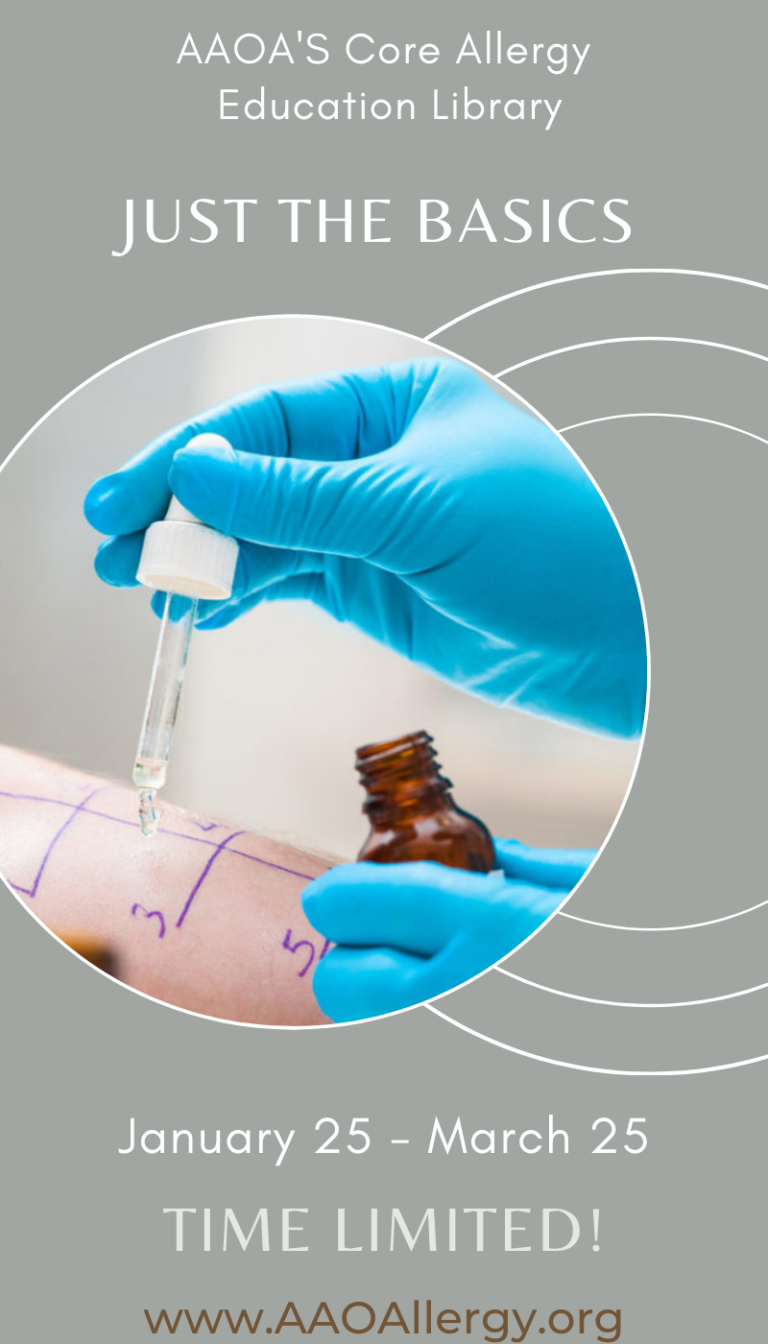 AAOA Just the Basics - Re-Packaged On-Demand Content - 2021